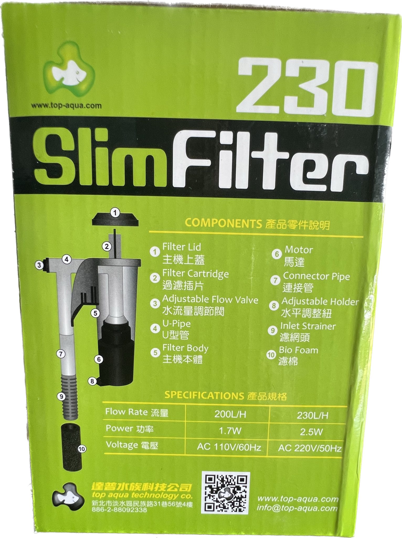 Slim Filter 230 – The Fish Guy