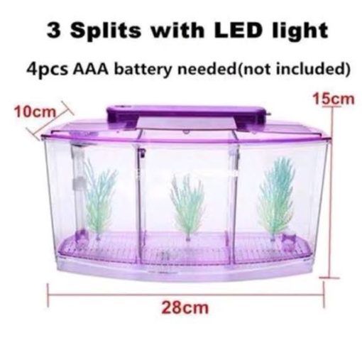 Betta Bow Fish Tank, 3 TANK KIT – The Fish Guy