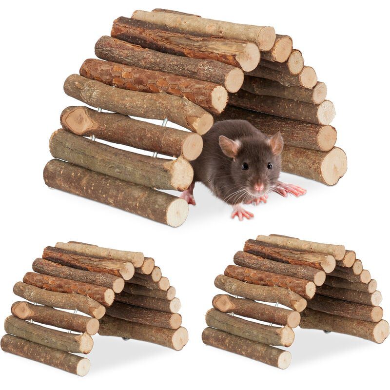Wooden Hamster Bridge – The Fish Guy